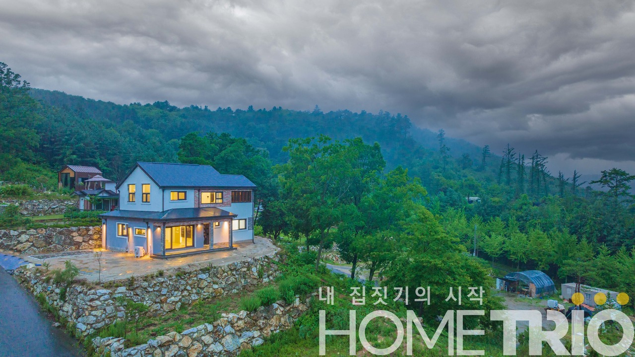 행복하니 아내를 위해 집을 짓다전원주택 짓기