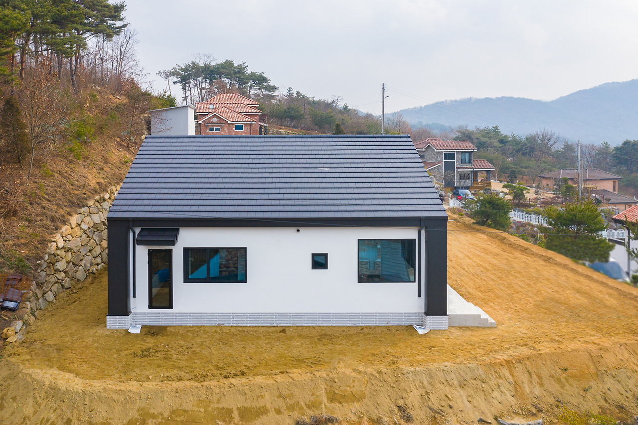우리는 전원주택을 짓습니다 27 50평 꽃차 한잔의 여운서산 네이버 블로그