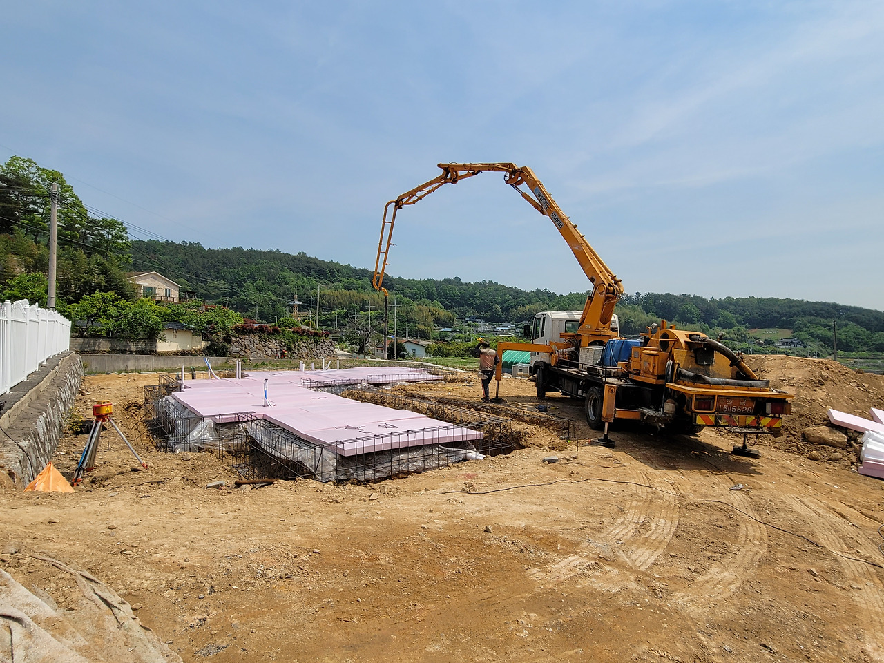 순천 상사면 서님 전원주택 착공 0515
