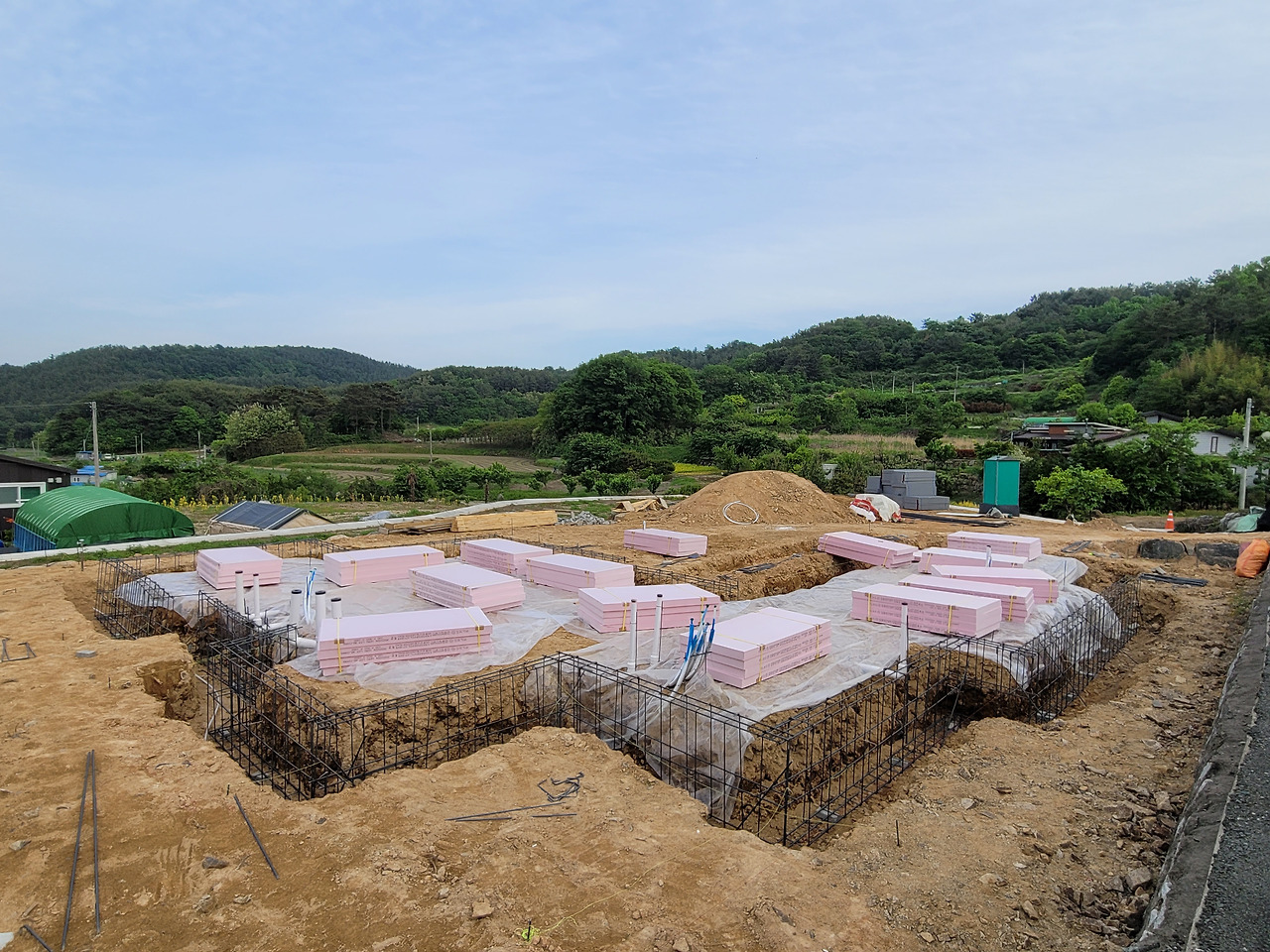 순천 상사면 서님 전원주택 착공 0515