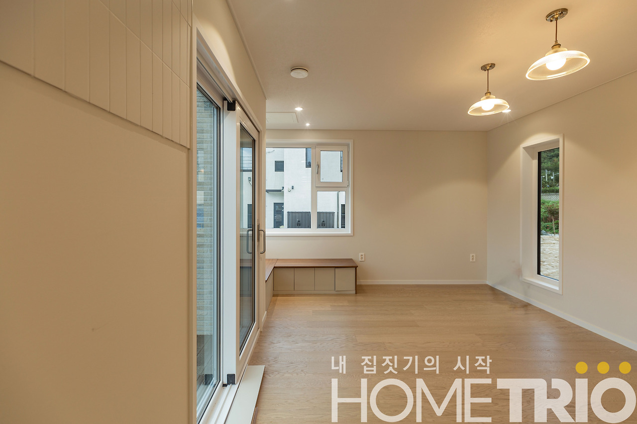 봄꽃이 피어날 때 63평 청주 전원주택 완공