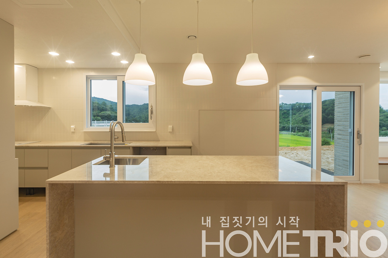 봄꽃이 피어날 때 63평 청주 전원주택 완공