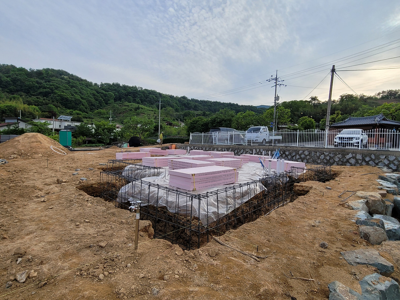 순천 상사면 서님 전원주택 착공 0515