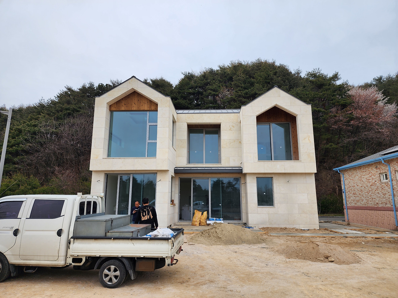 양양 강현면 레님 전원주택 현장점검 중 0418 네이버 블로그