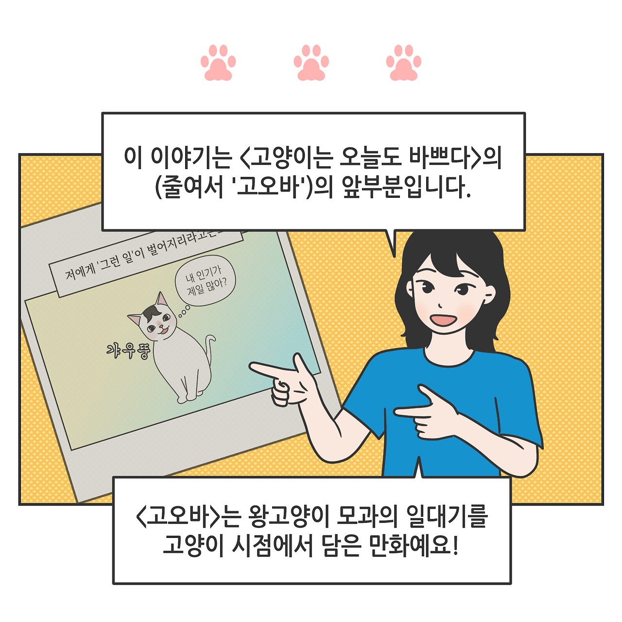고양이는 오늘도 바쁘다