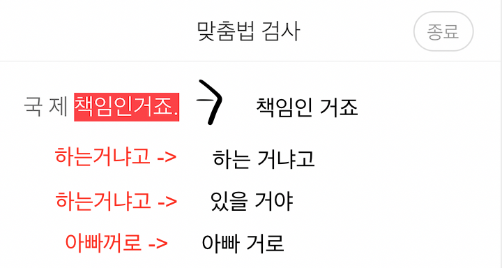 의존 명사 거 만 외 쪽 만큼 지