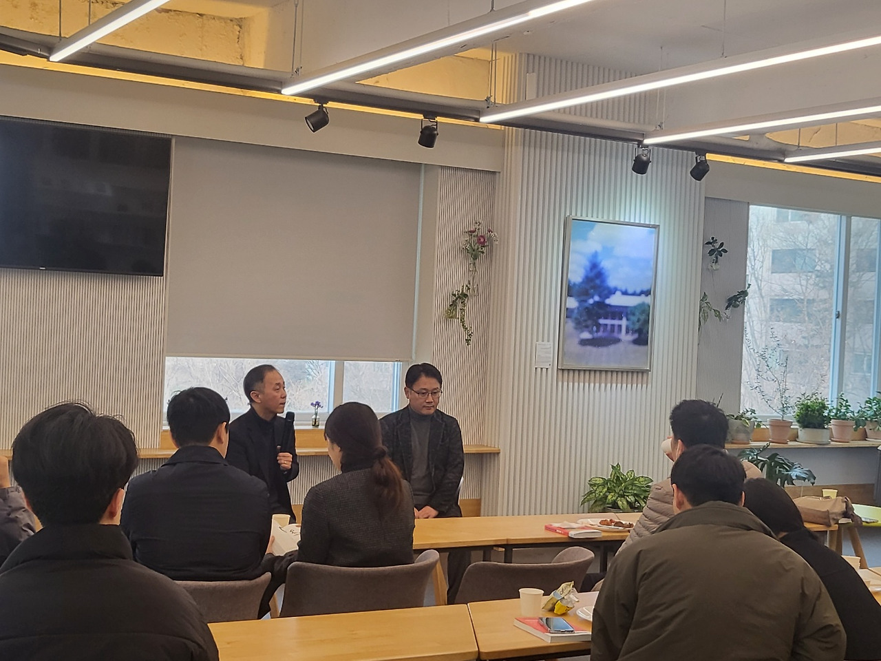여유로운 퇴직을 위한 생애설계 출간기념회를 마치고