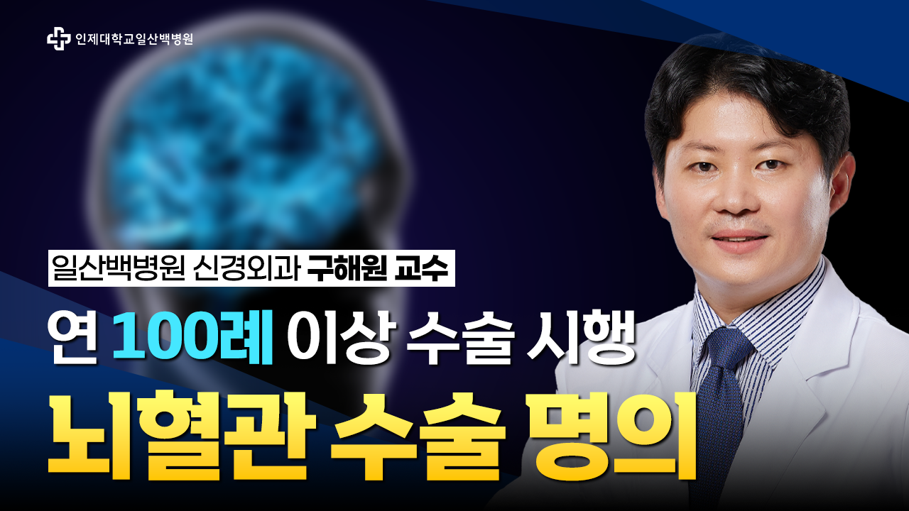인터뷰 일산·김포·파주 뇌혈관수술 명의