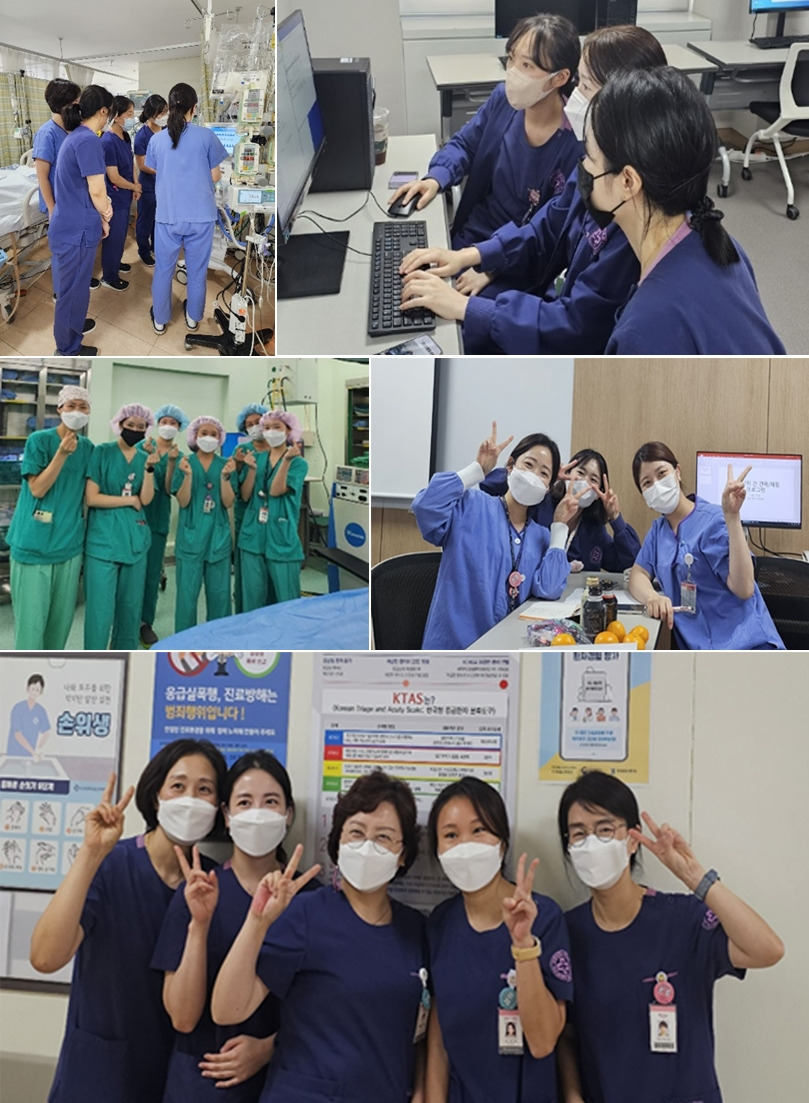 다른 부서 간호사들은 뭐하지