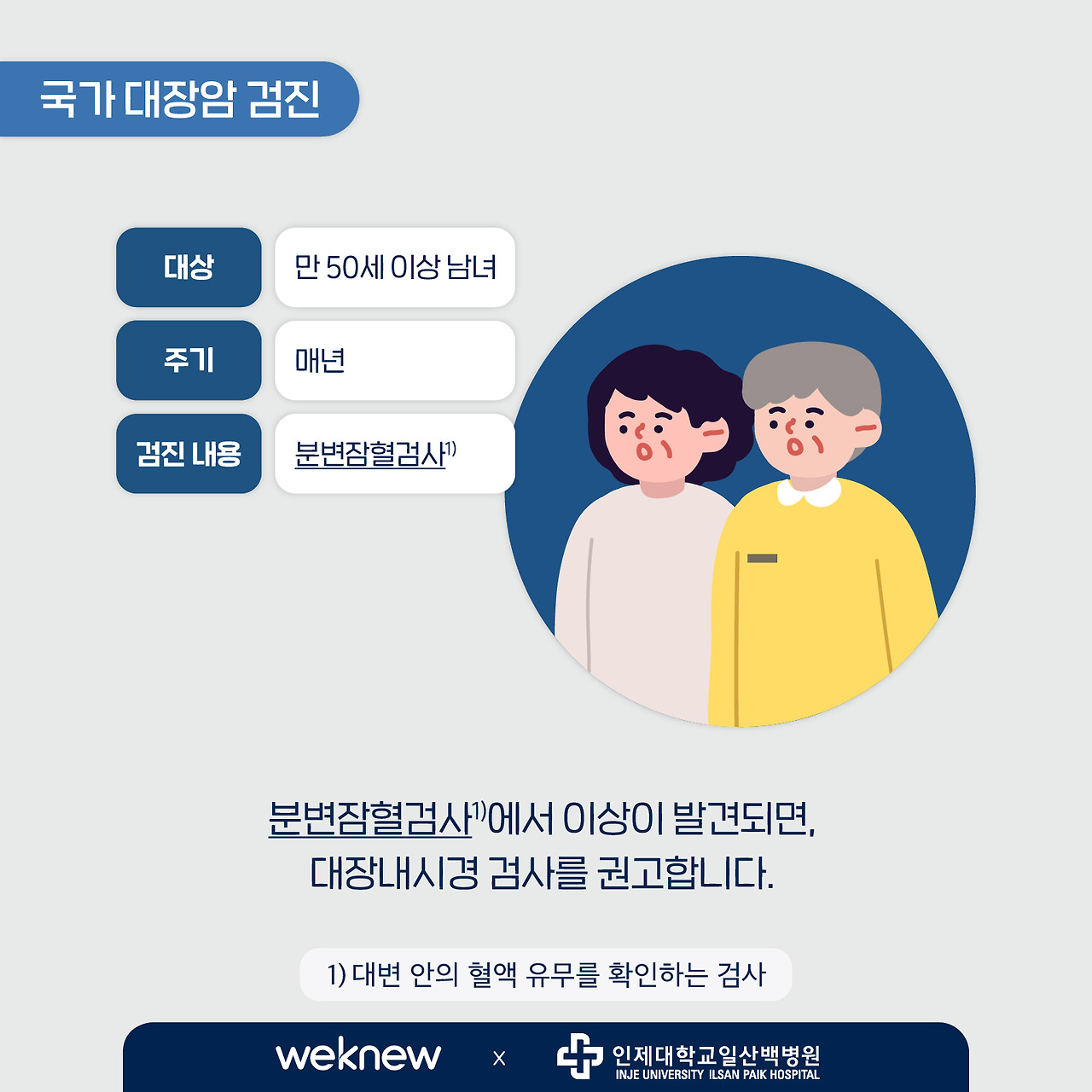 35세부터 대장내시경 검사를 받아야 하는 경우