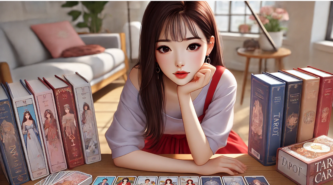 타로 메이저 아르카나 8번 힘strength 카드