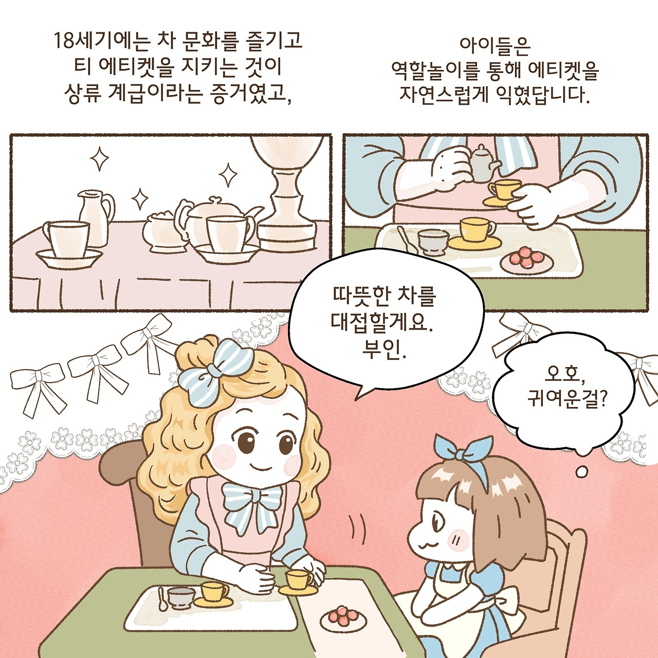홍차와 함께 하는 명화 속 티타임