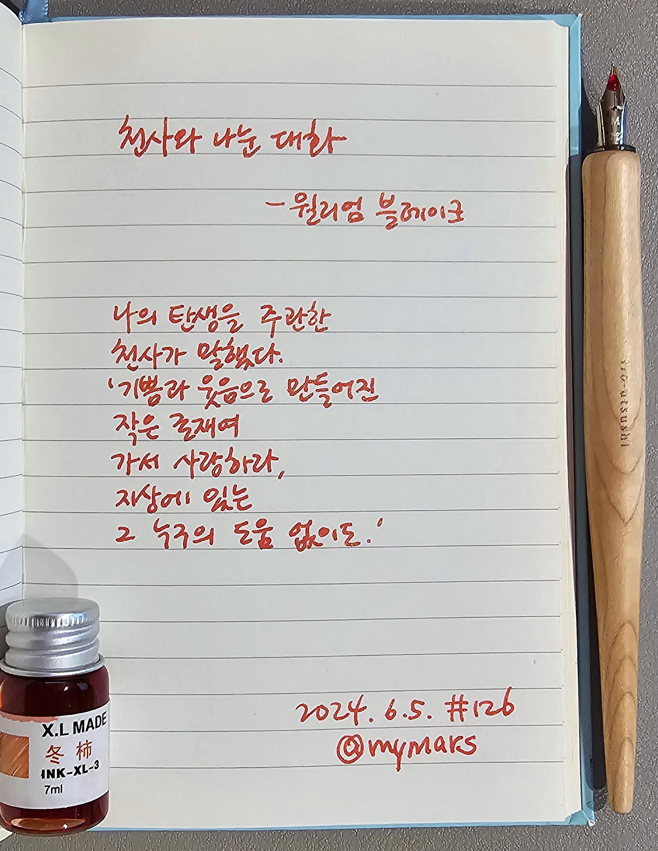 천사와 나눈 대화 윌리엄 블레이크