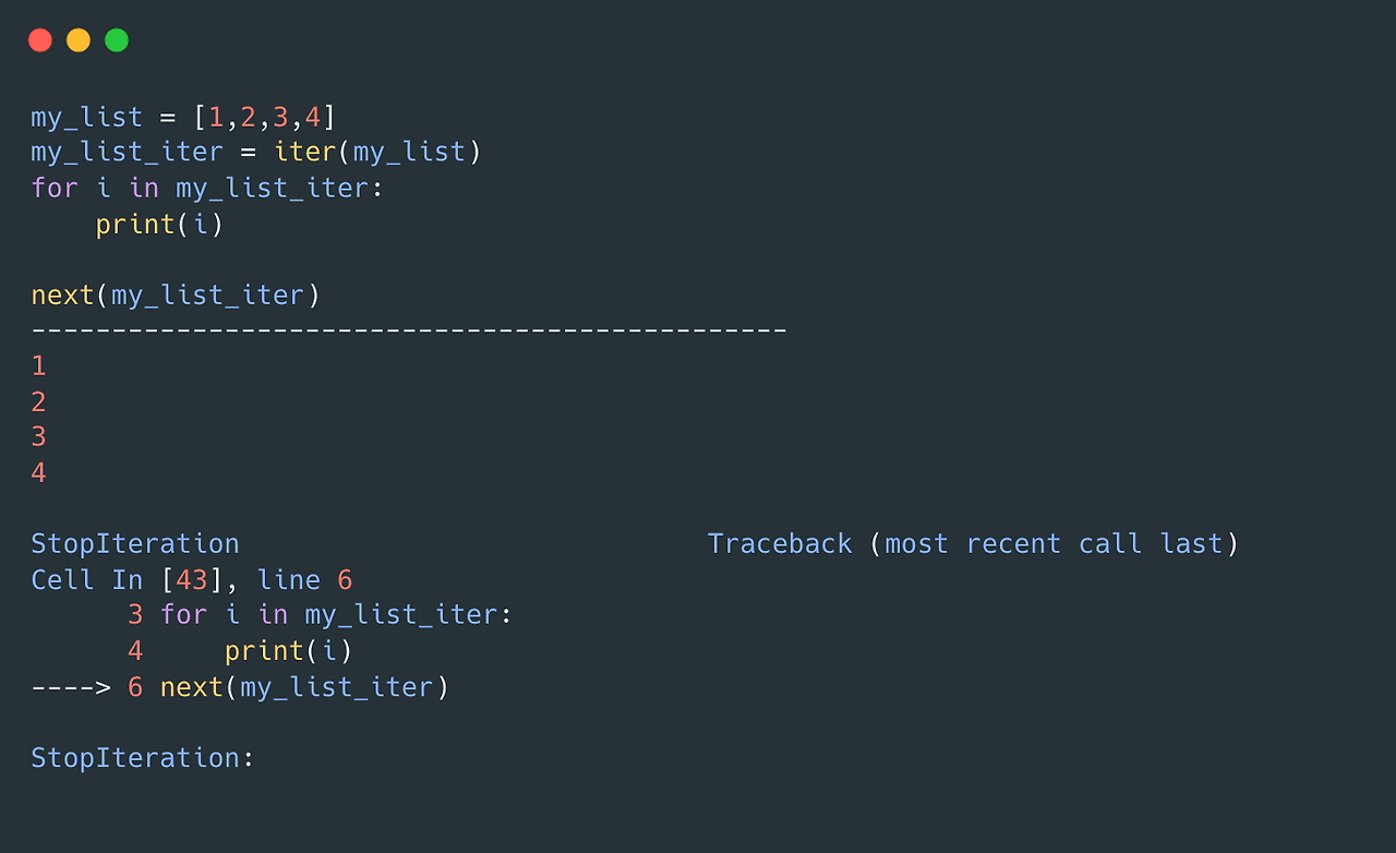 [Python] Iterable & Iterator