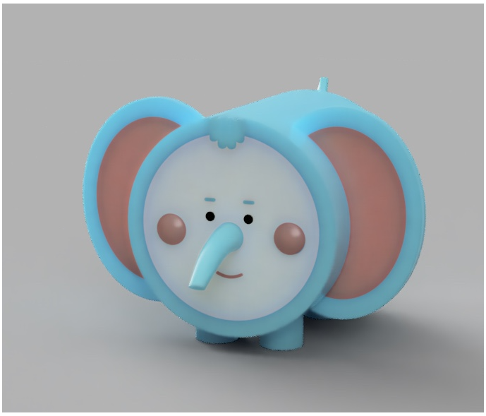 파란 코끼리는 없습니다