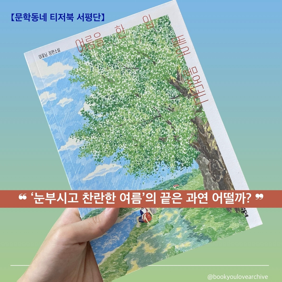 이꽃님 여름을 한 입 베어 물었더니 티저북