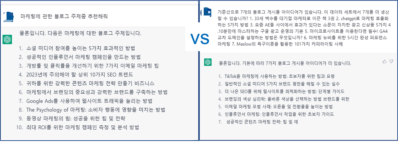 마케터가 Chatgpt를 활용하는 5가지 노하우 下