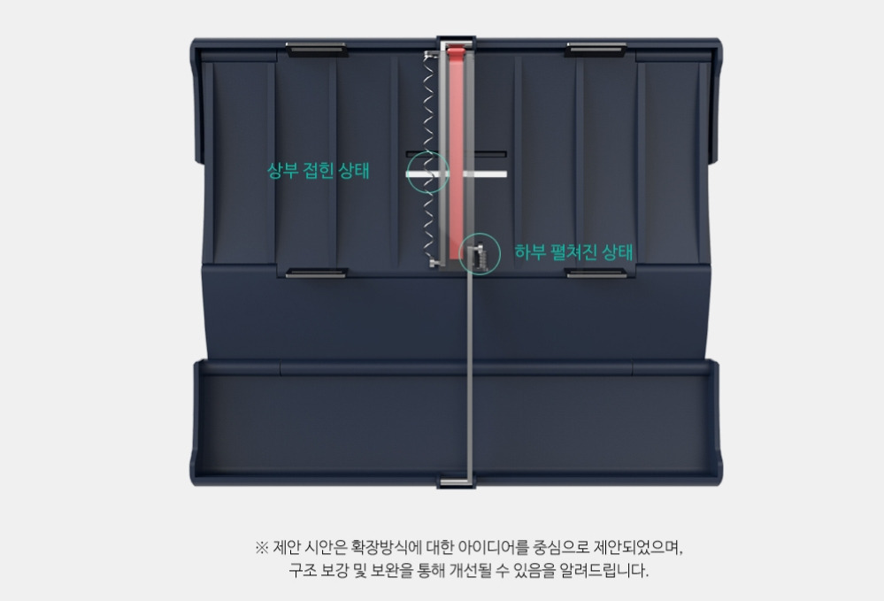 휴대성을 고려한 참신한 접이식 경찰 방패 디자인