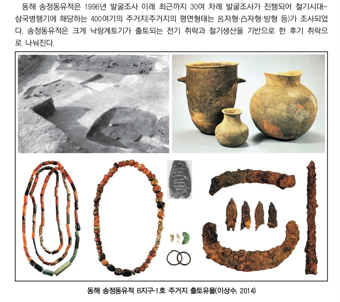 동해 송정 철기 생산의 거점