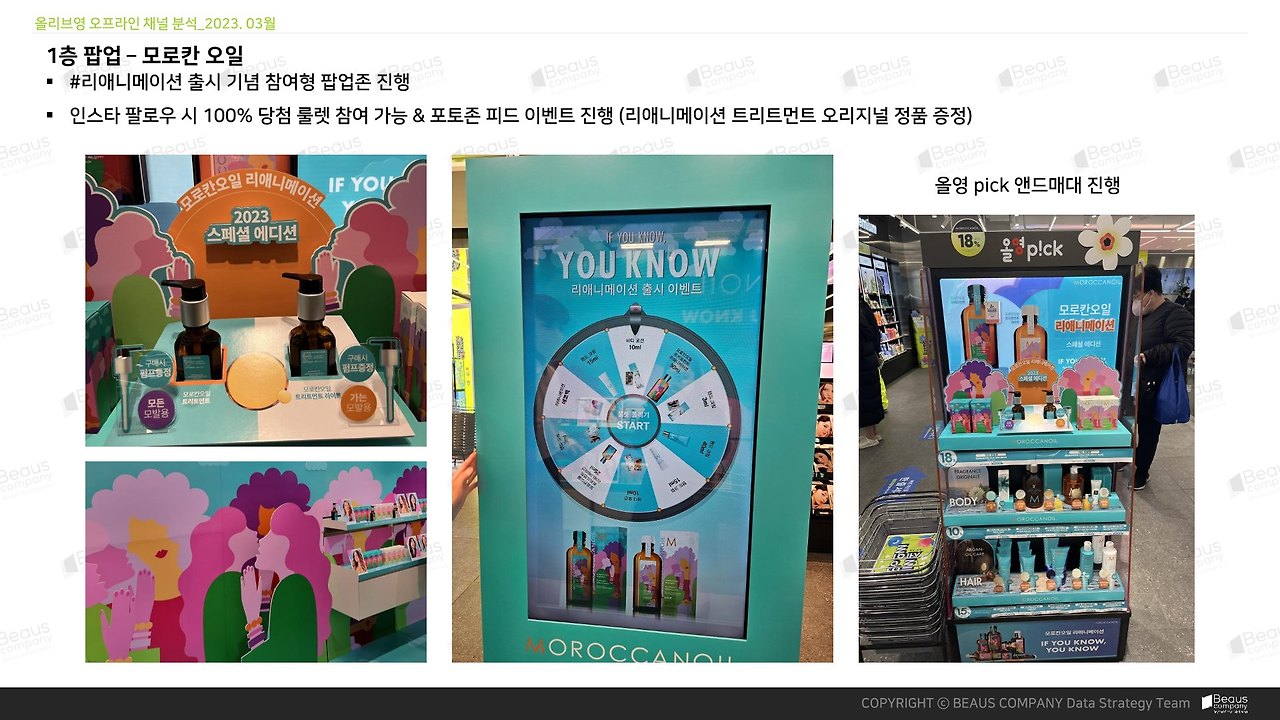 3월 올리브영·뷰티컬리 온오프라인 채널분석 리포트