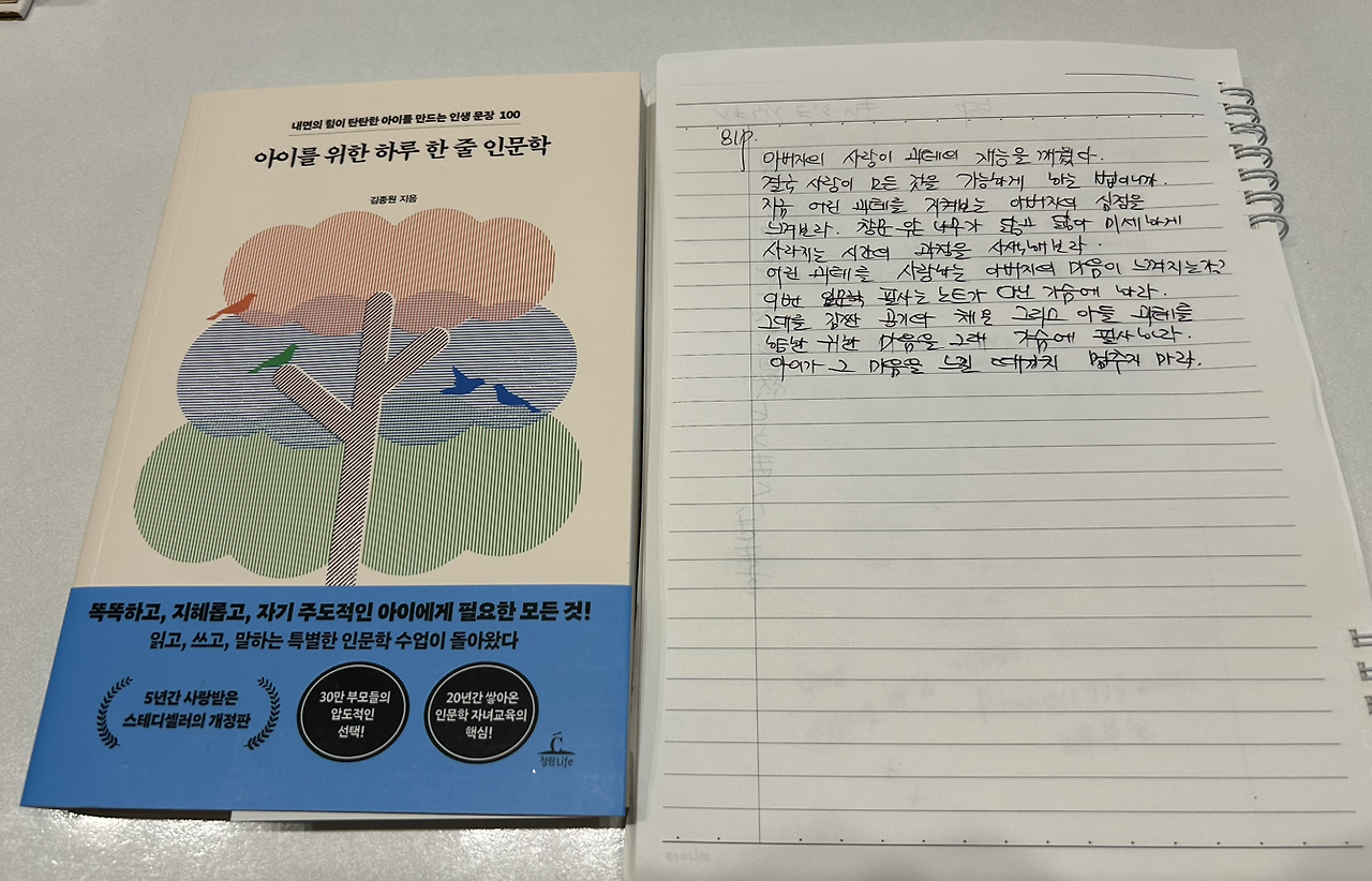 고1 아들과 엄마의 인문학 필사