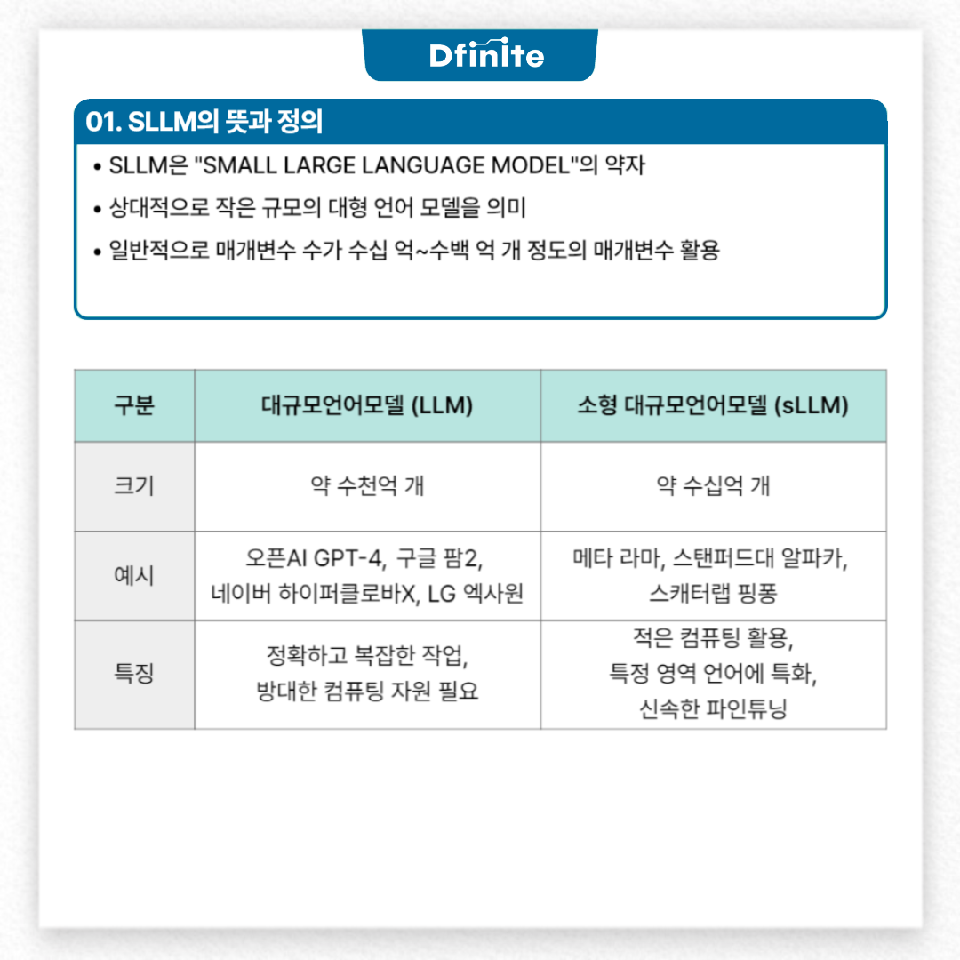 sLLM이란? 정의 그리고 사례 알아보기