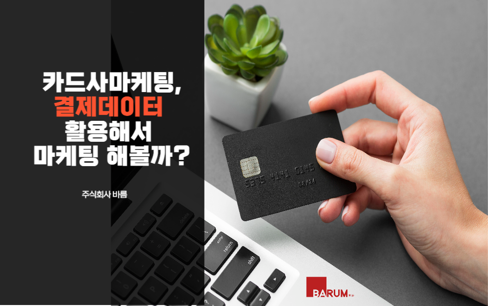 카드사마케팅 카드사 결제데이터 활용해서 마케팅해볼까