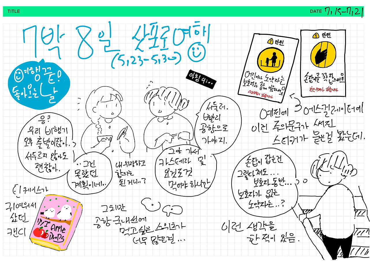 0715 0721 편지 주기週記