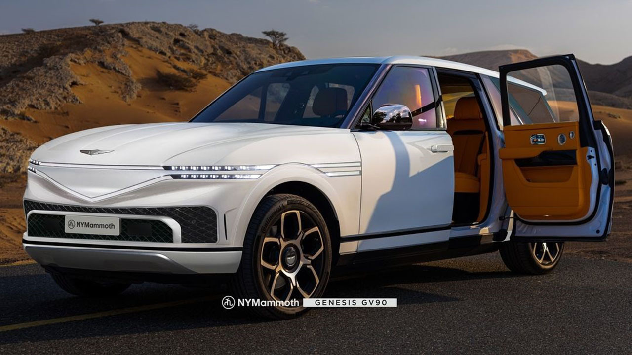 "벤틀리 넘어 롤스로이스까지?" GV90 럭셔리 끝판왕