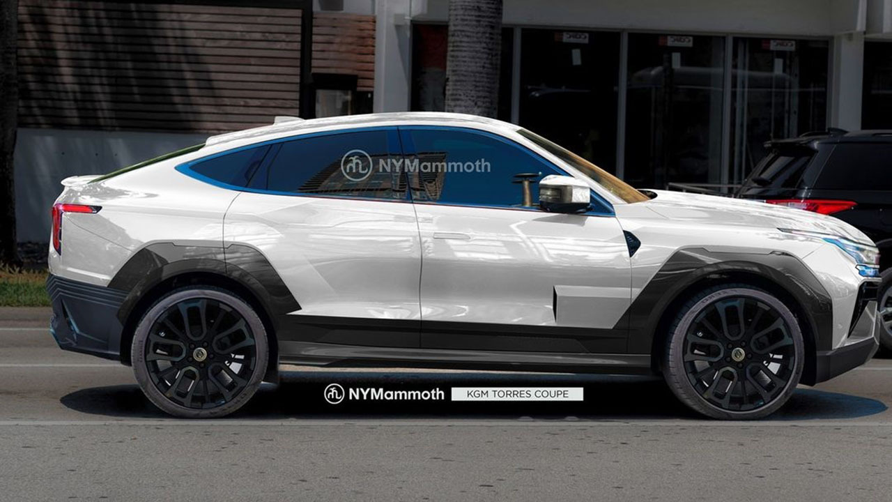 3천만원대 쿠페형 Suv 토레스 쿠페는 이런 모습