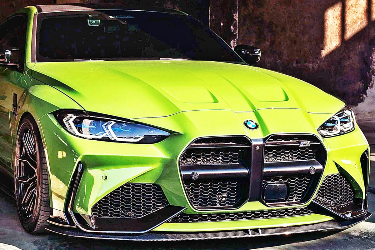 순정보다 더 예쁜데 국내 업체가 제작한 Bmw 바디킷