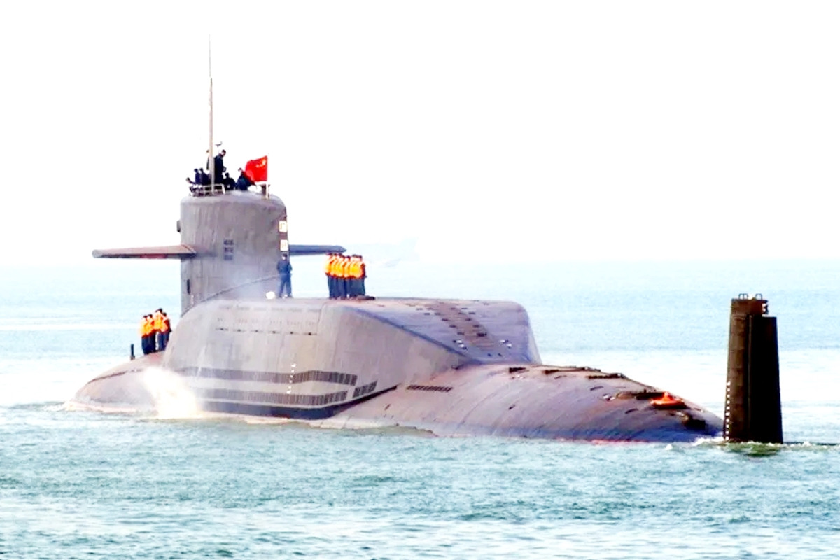 드디어 대중에 모습 드러낸 중국 핵잠수함의 정체