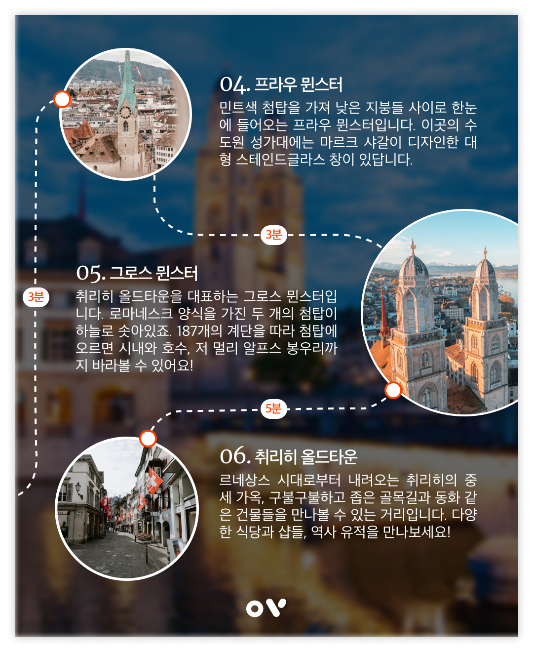 스위스 취리히 당일치기 여행코스