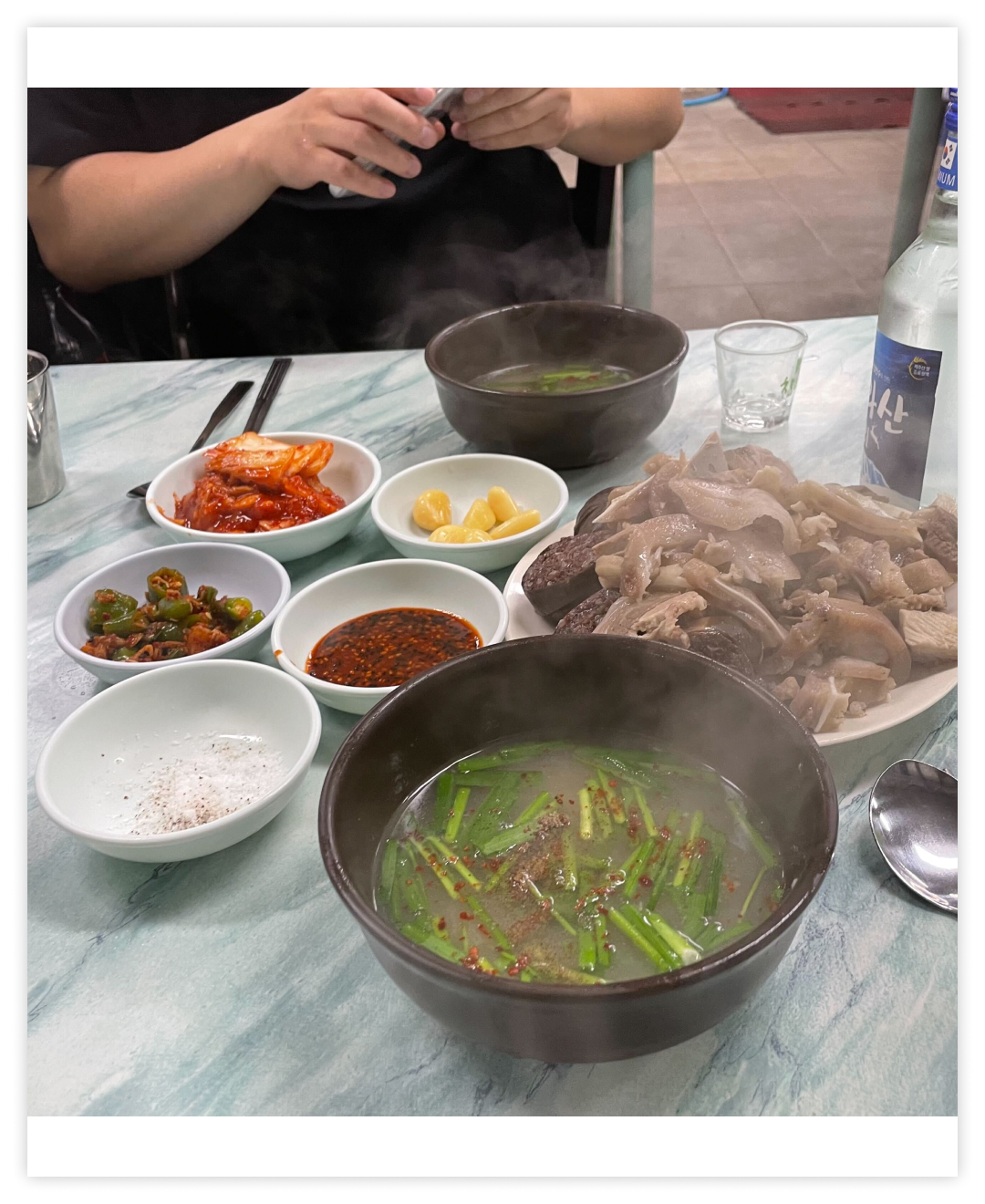 제주 동문시장맛집 광명식당 순대국