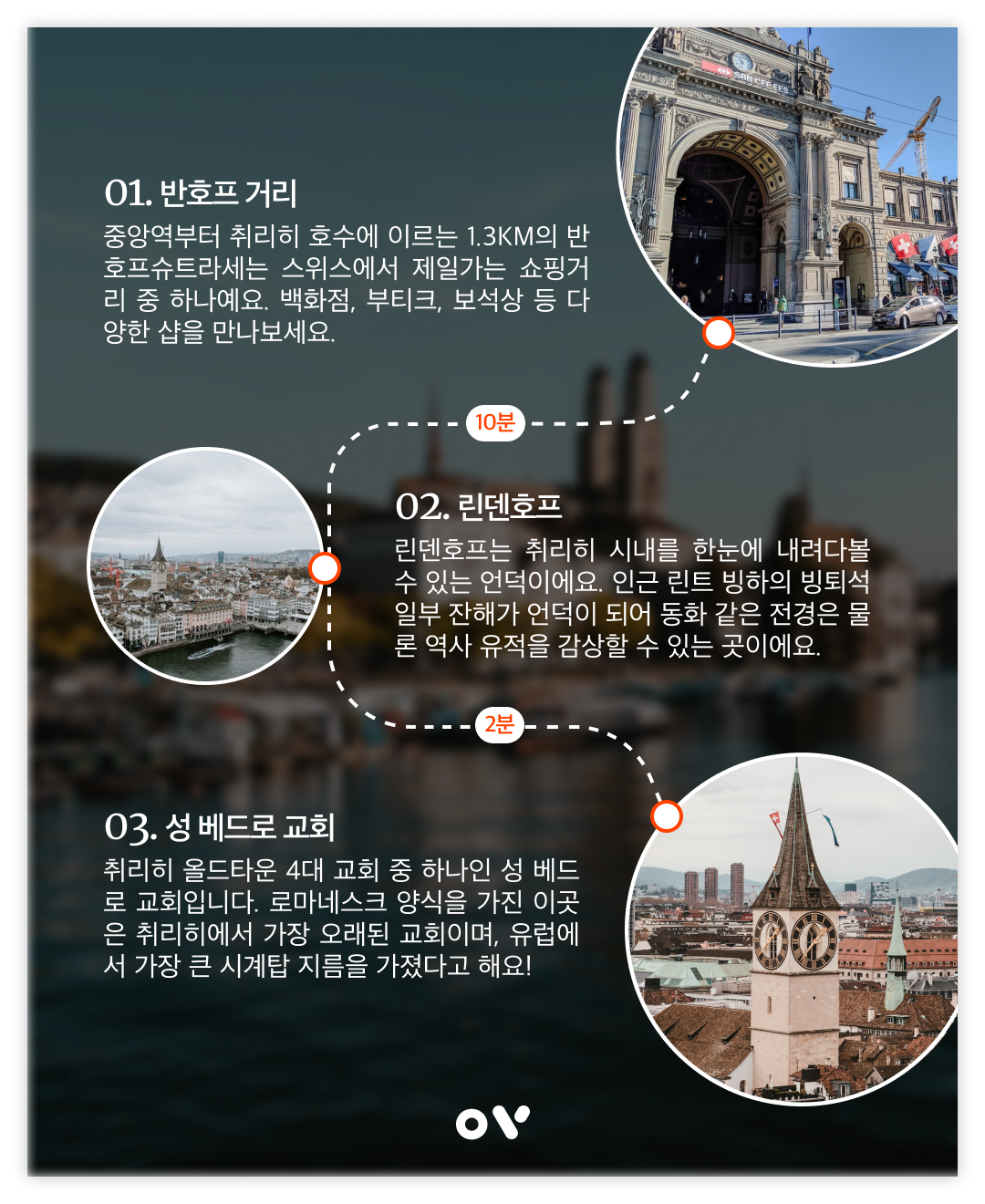 스위스 취리히 당일치기 여행코스