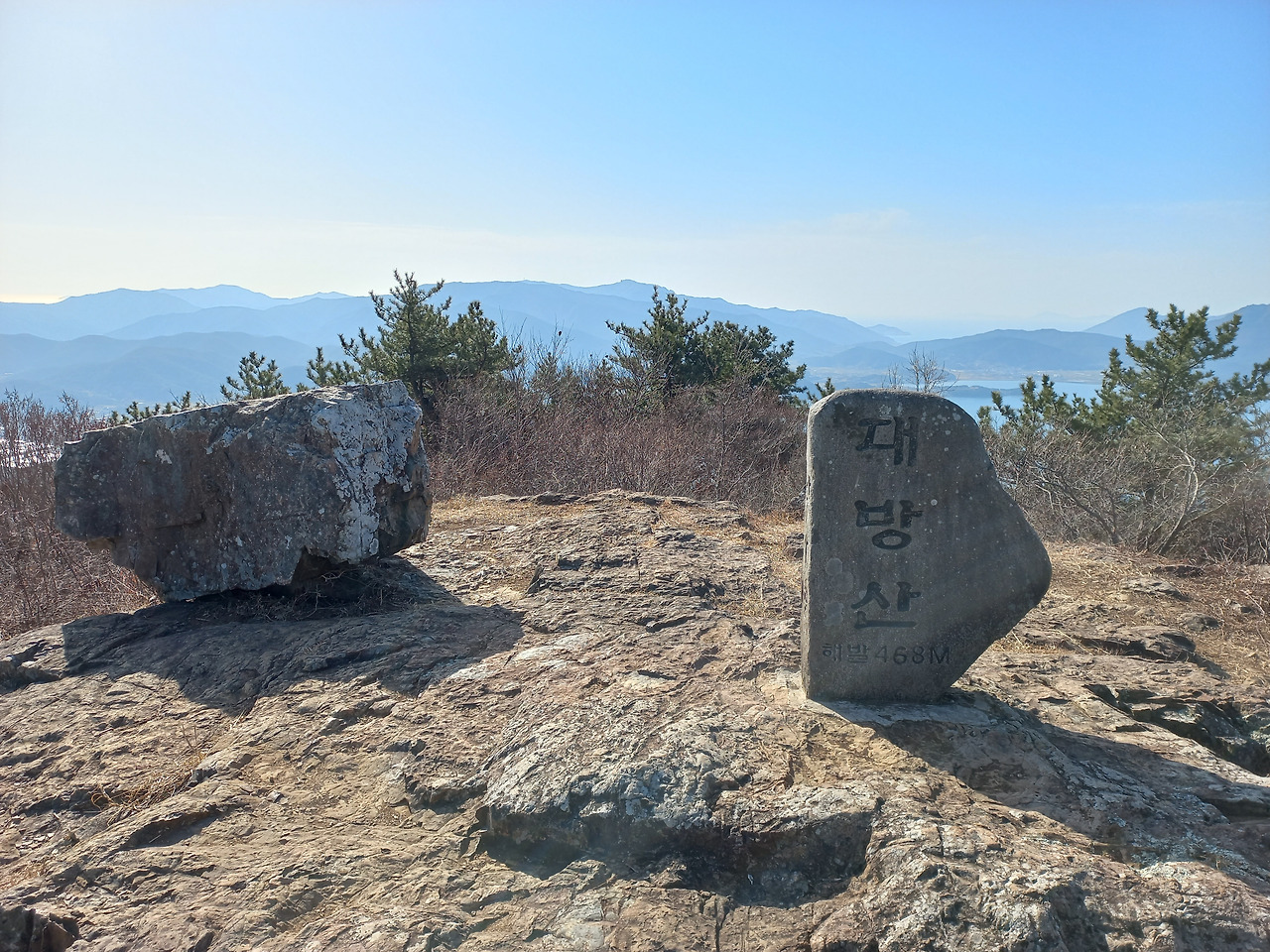 남해 창선도 대방산(468m)