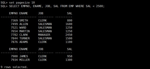SQL*Plus 시작하기