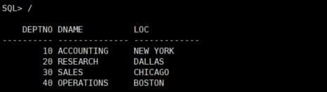 SQL*Plus 시작하기