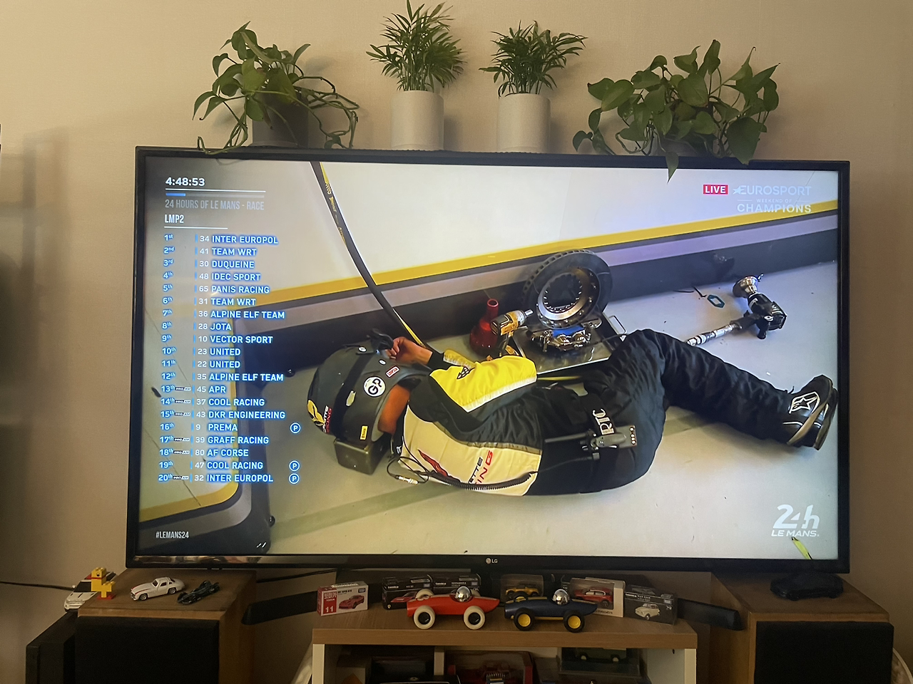 르망 24시 경기 유로스포츠 중계에서 나온 재밌는 이야