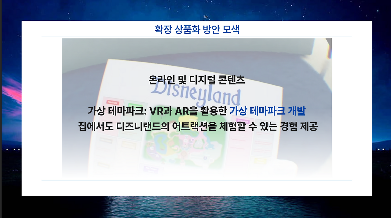 디즈니랜드 마케팅