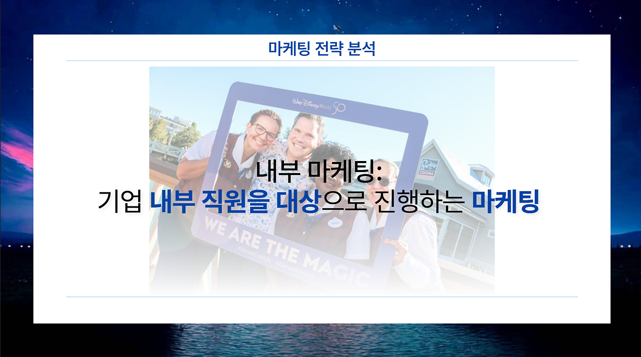 디즈니랜드 마케팅