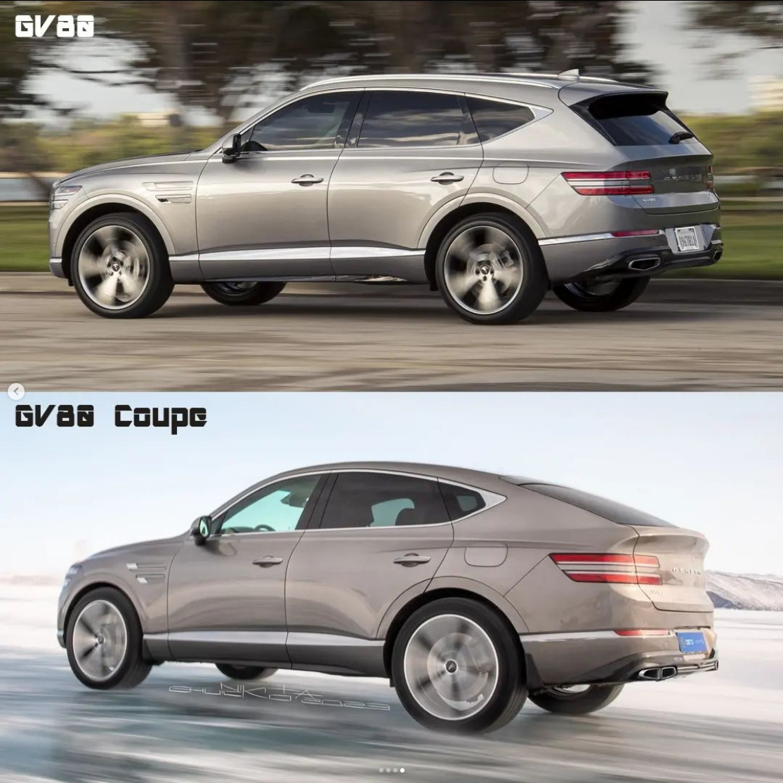 국산 SUV 1억 원? 제네시스 GV80 쿠페 출시는?