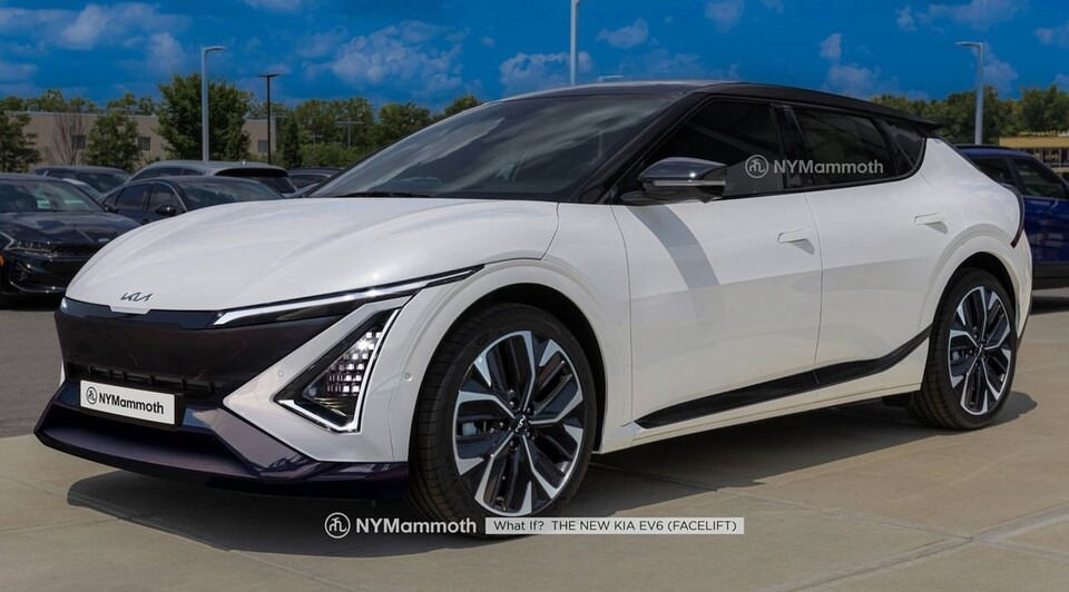 이런 디자인도 멋진데? 새로운 EV6 예상도 등장