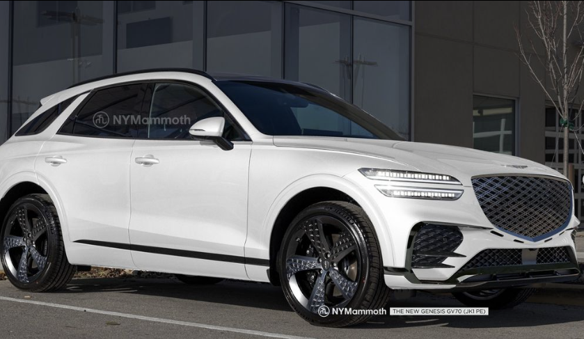 제네시스 GV70, 이렇게 나오면 얼마나 예쁠까?