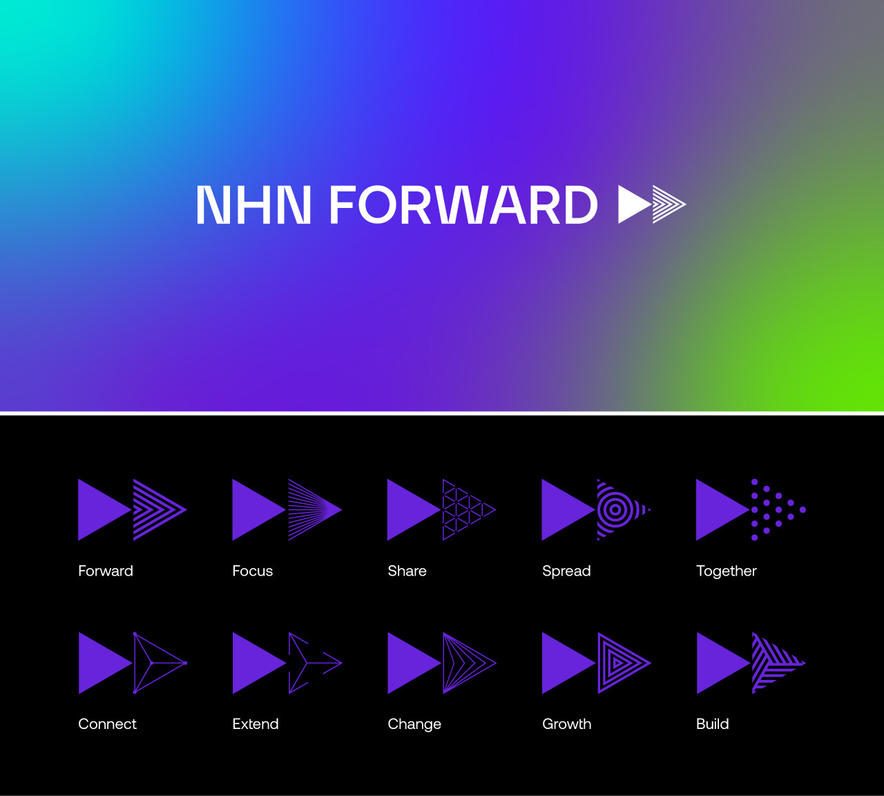 'NHN FORWARD 22' 기술 콘퍼런스 브랜딩