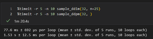 Diffusion Sampler (DDPM&DDIM)