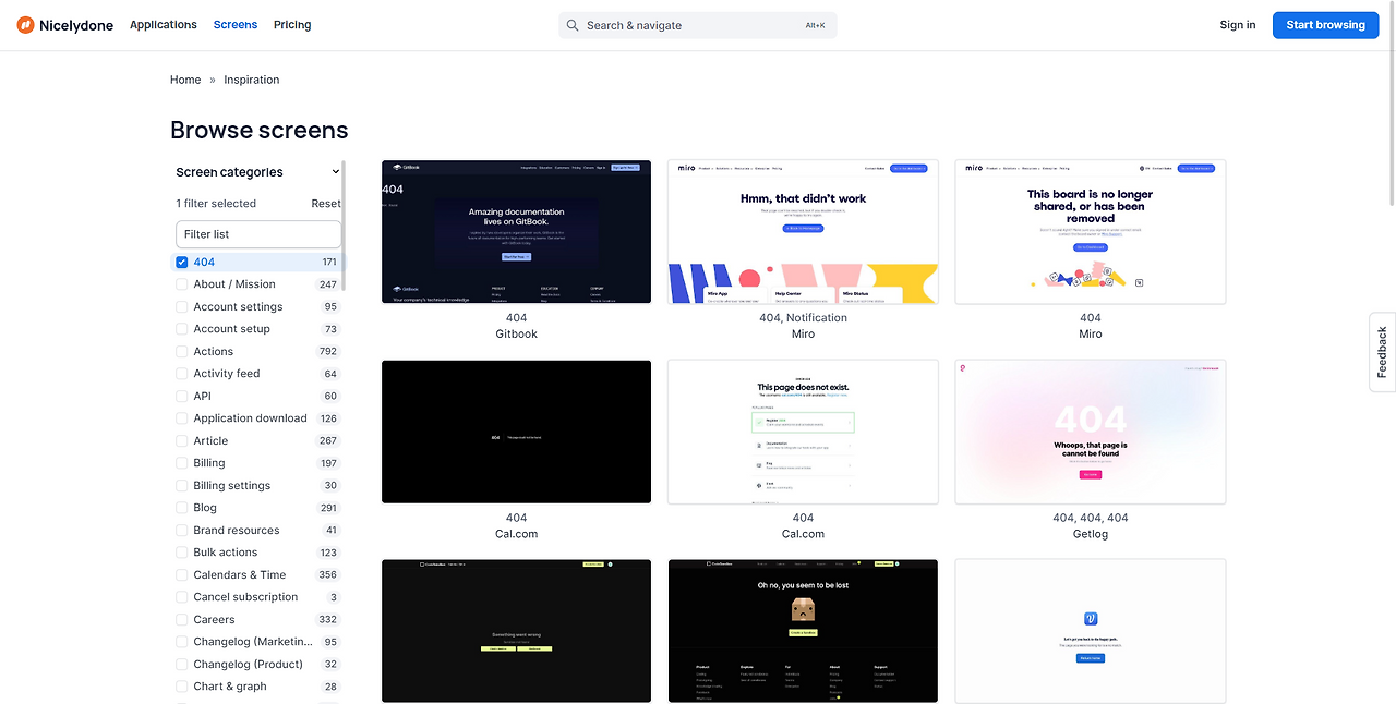국내·해외 UX/UI 벤치 사이트 소개