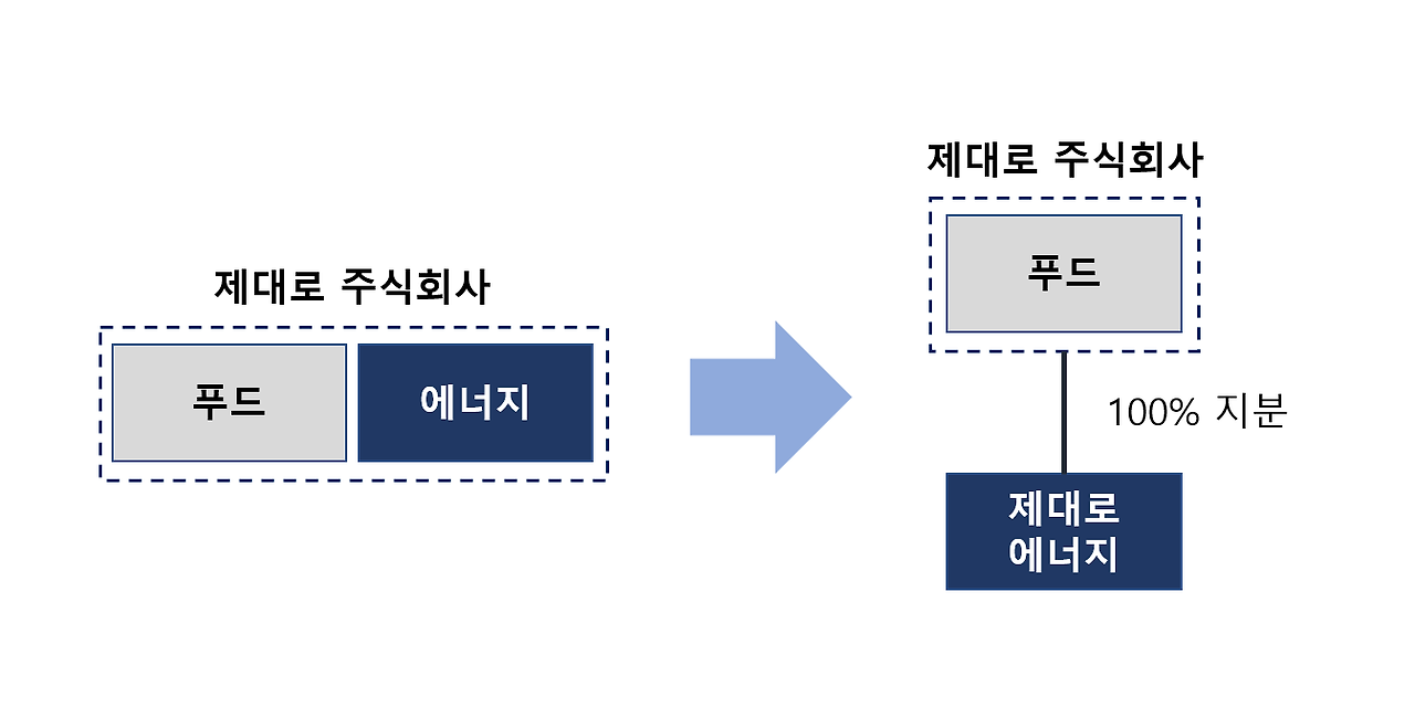 기업분할에 관한 두 가지 관점