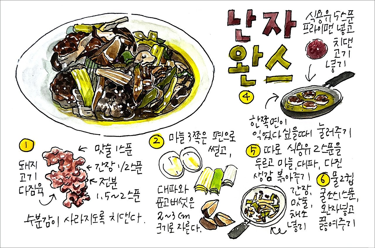 레시피 060 난자완스