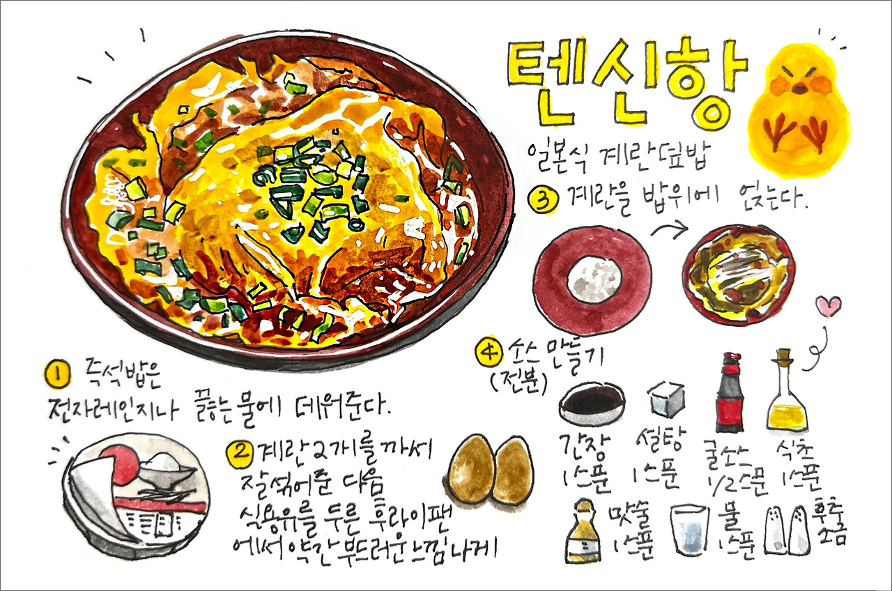레시피 028 텐신항
